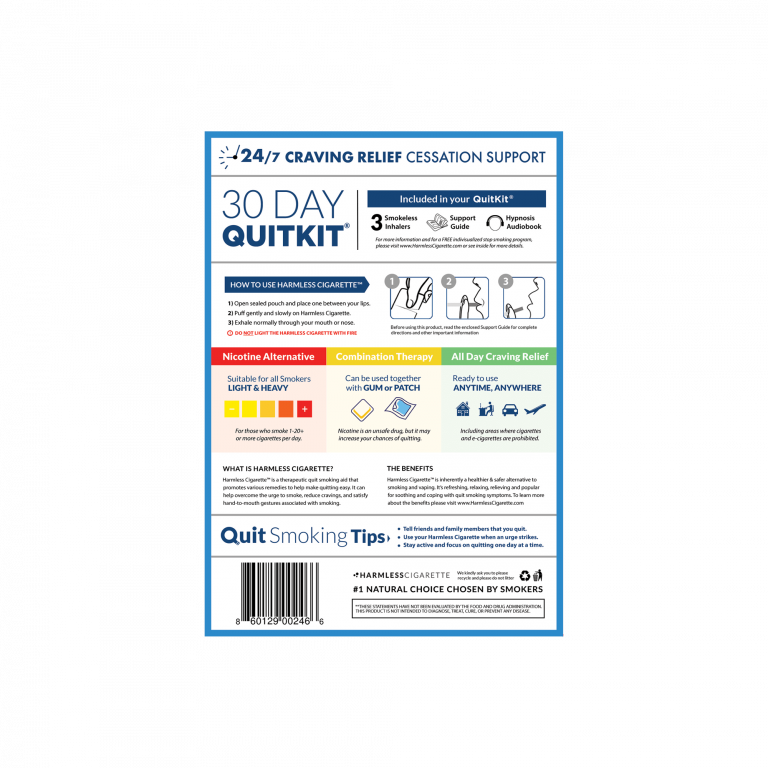 Harmless Cigarette – QUITKIT - Harmless Cigarette™